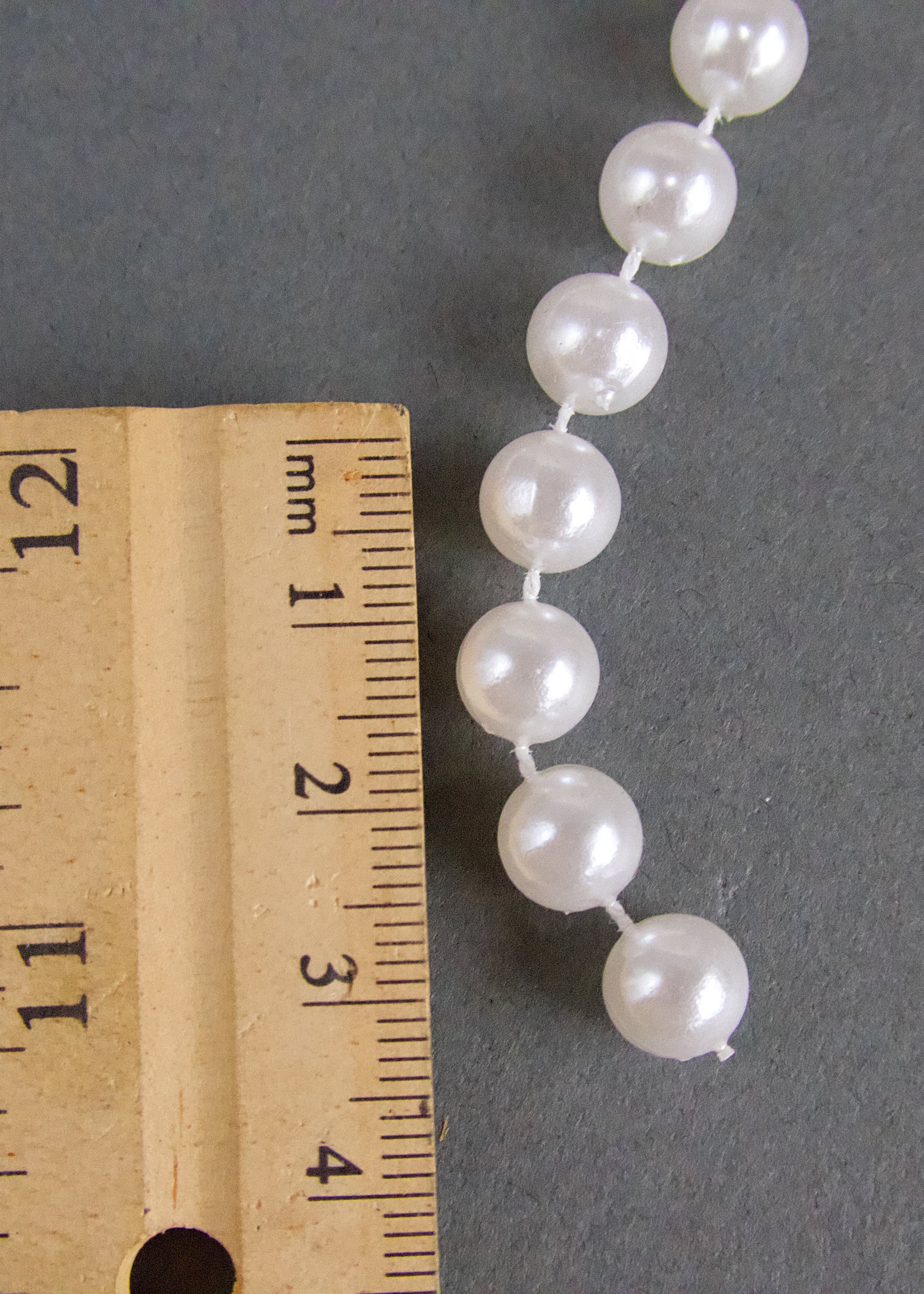 8mm Off White Pearl Roll, 40 Yards – ShopJemme