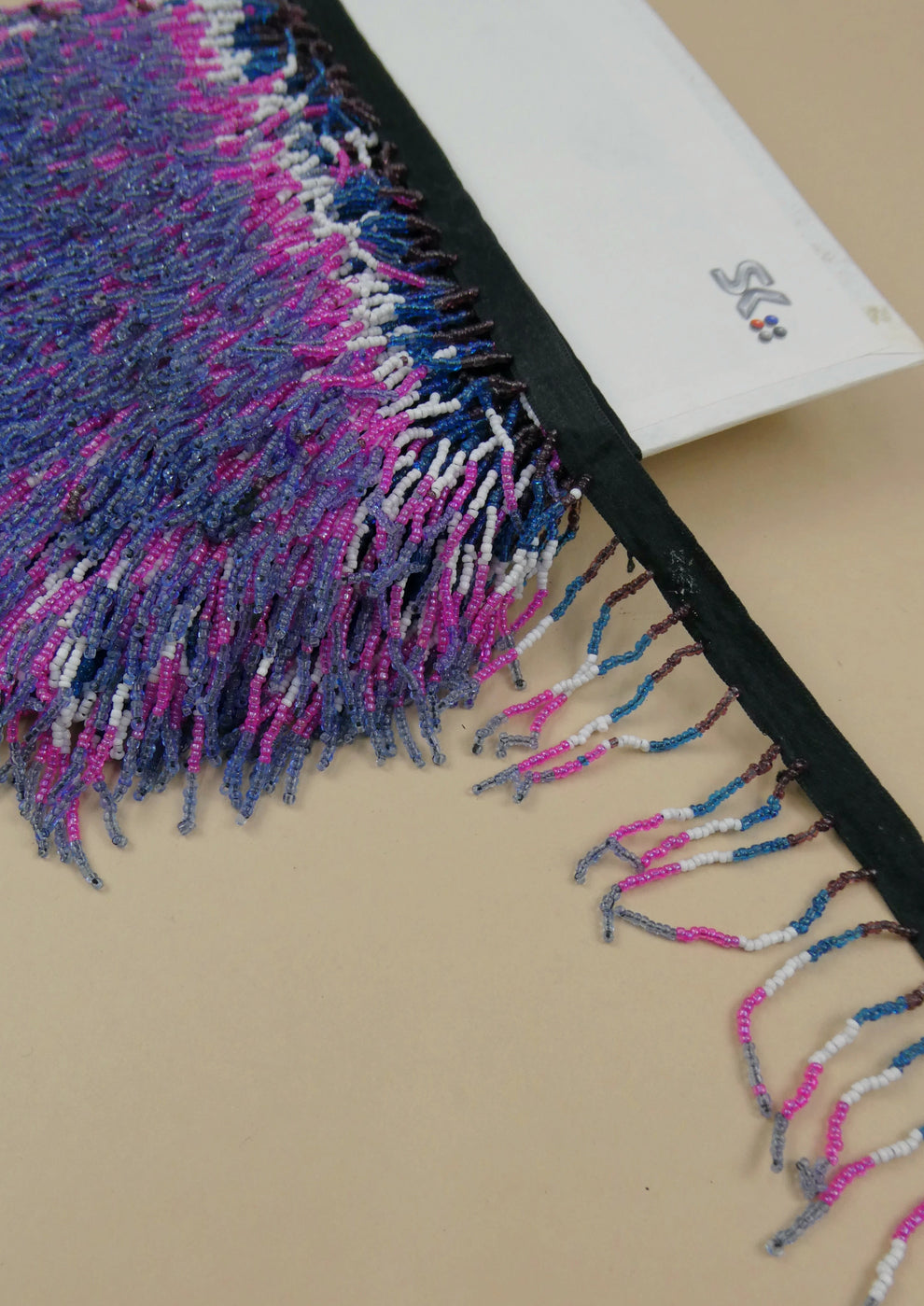 Multi Colored Beaded Trim, Sold by the yard – ShopJemme