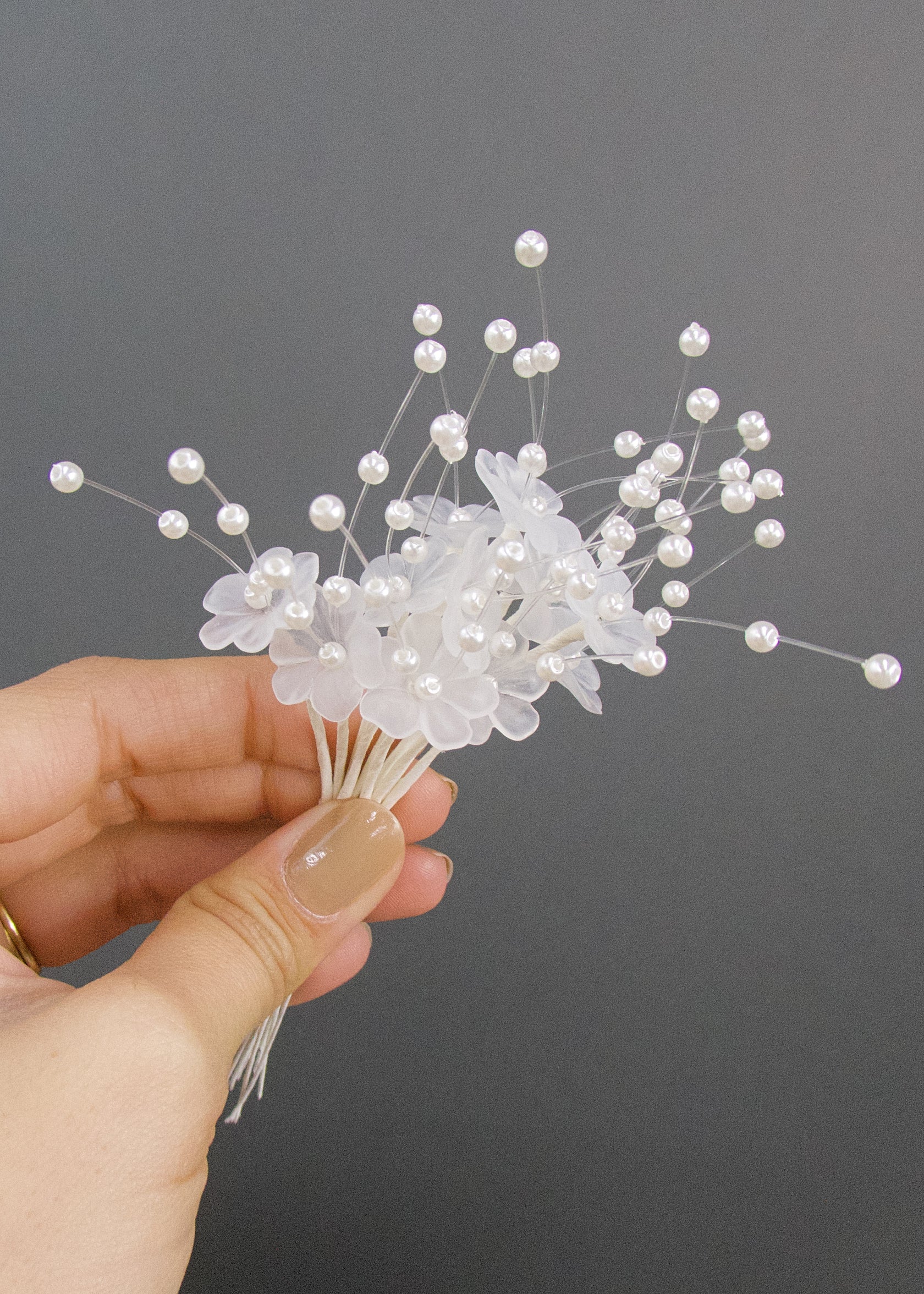 Frosted Acrylic Daisy Bridal Sprays – ShopJemme