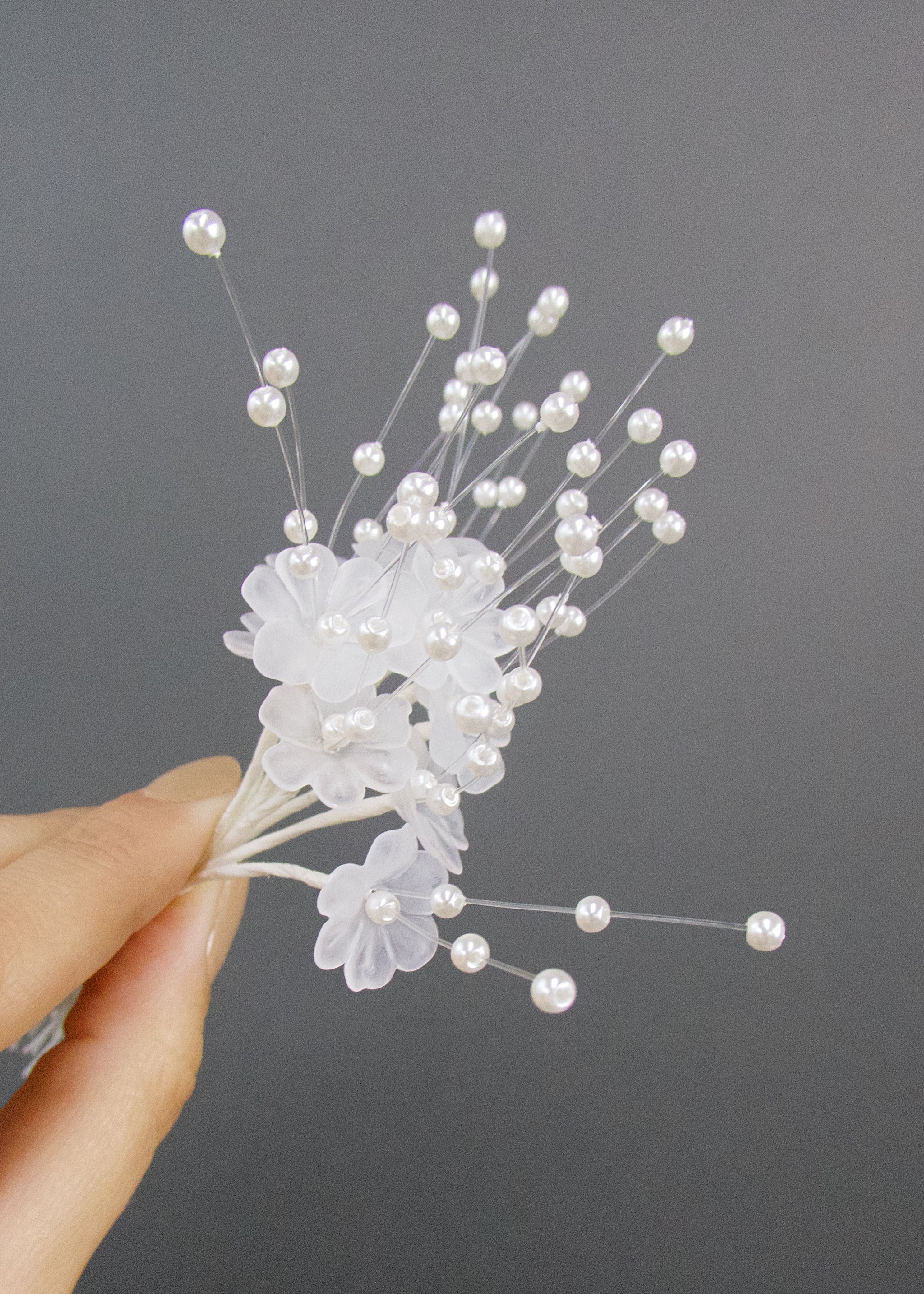 Frosted Acrylic Daisy Bridal Sprays – ShopJemme