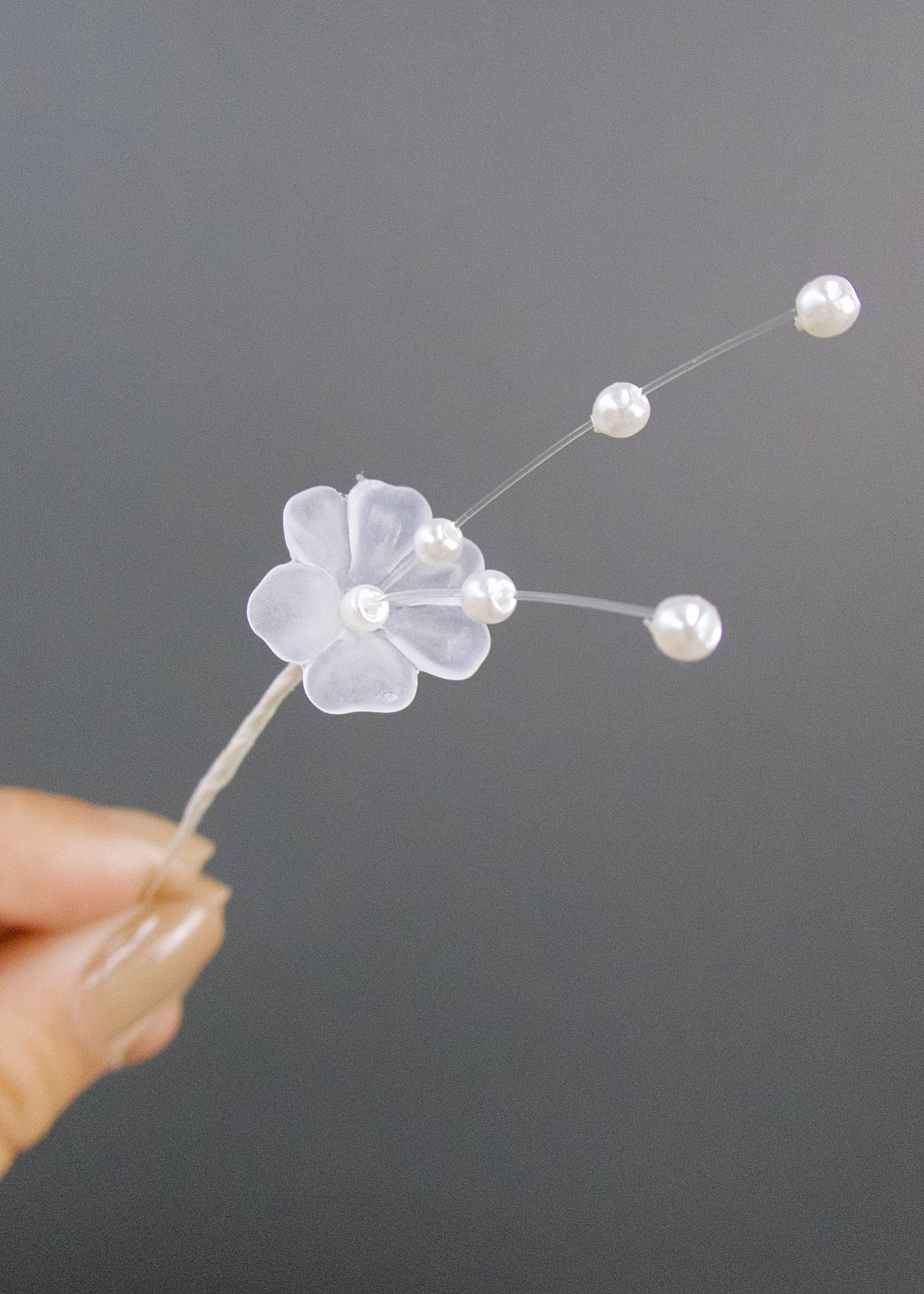 Frosted Acrylic Daisy Bridal Sprays – ShopJemme
