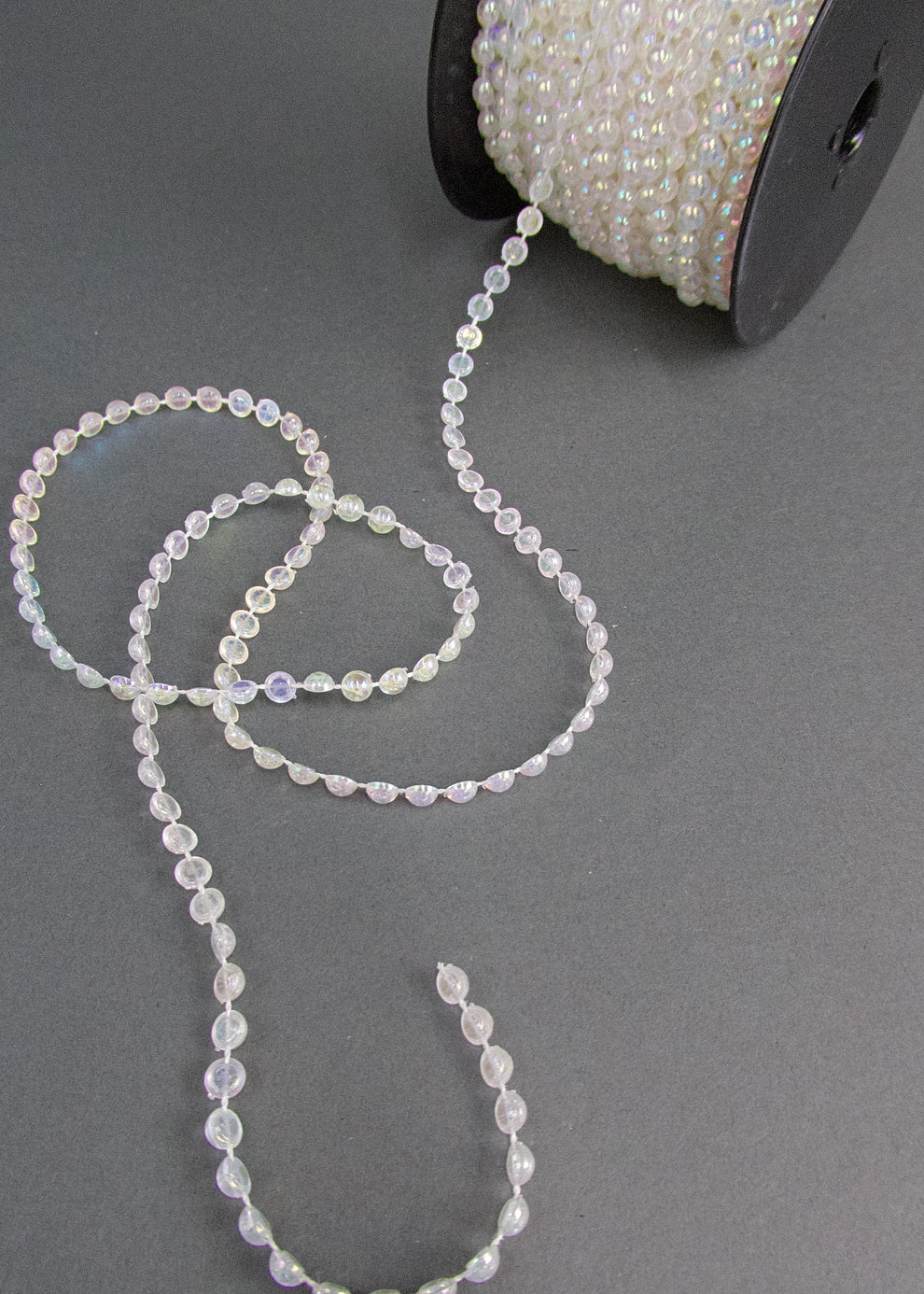 5mm Iridescent Flattened Back Bead Roll, 25 Yards – ShopJemme