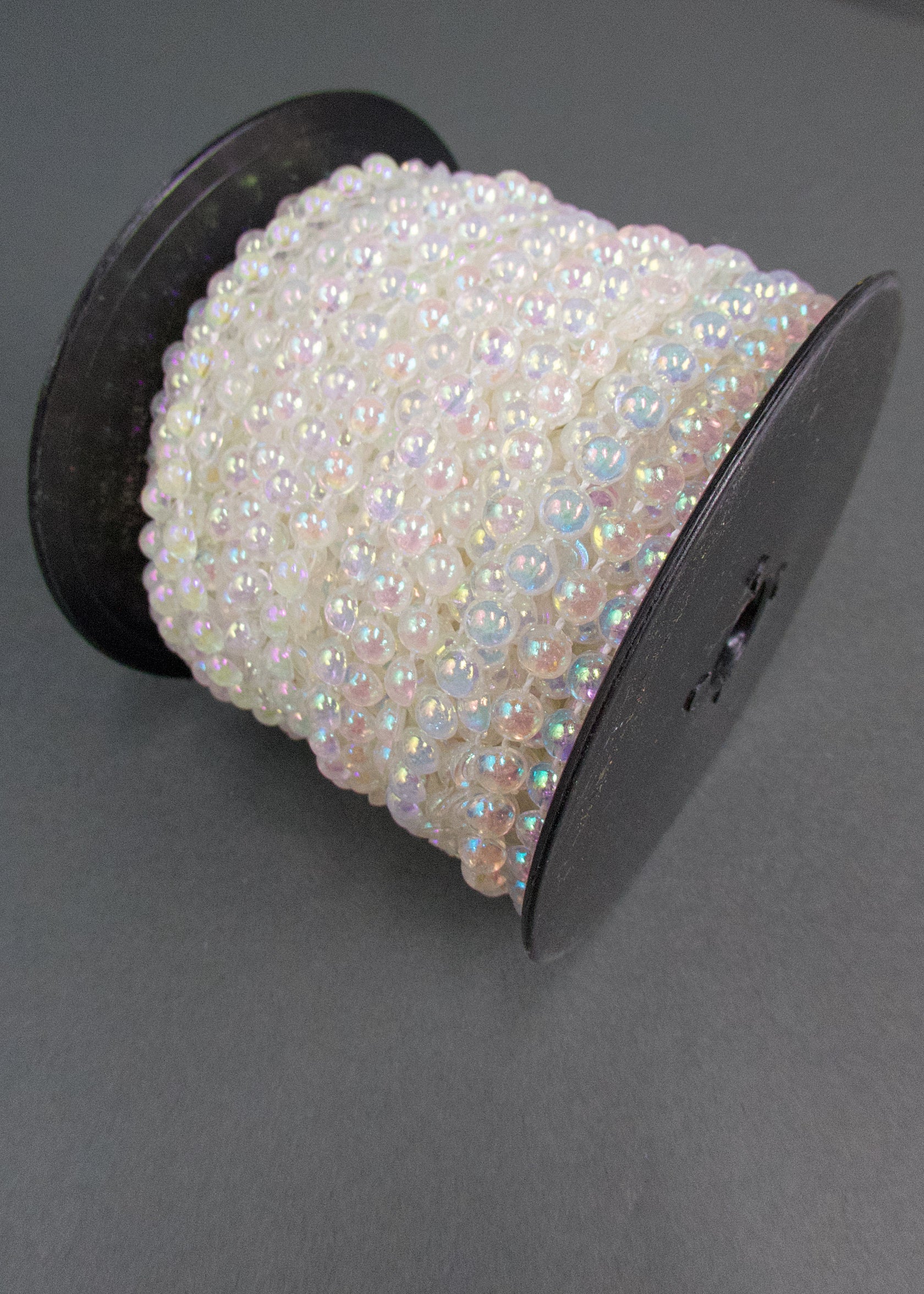 5mm Iridescent Flattened Back Bead Roll, 25 Yards – ShopJemme