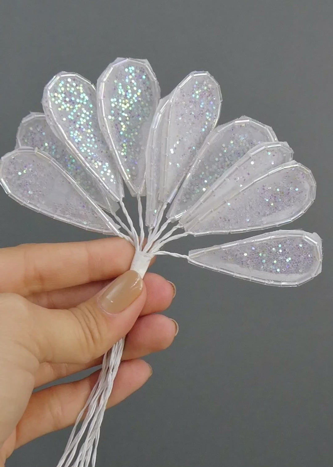 Glitter Plastic Bridal Spray – ShopJemme