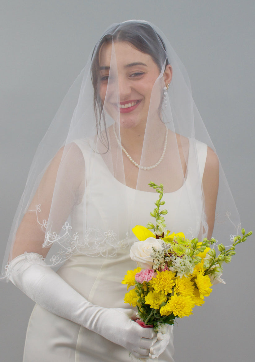 Rowan White Veil – ShopJemme