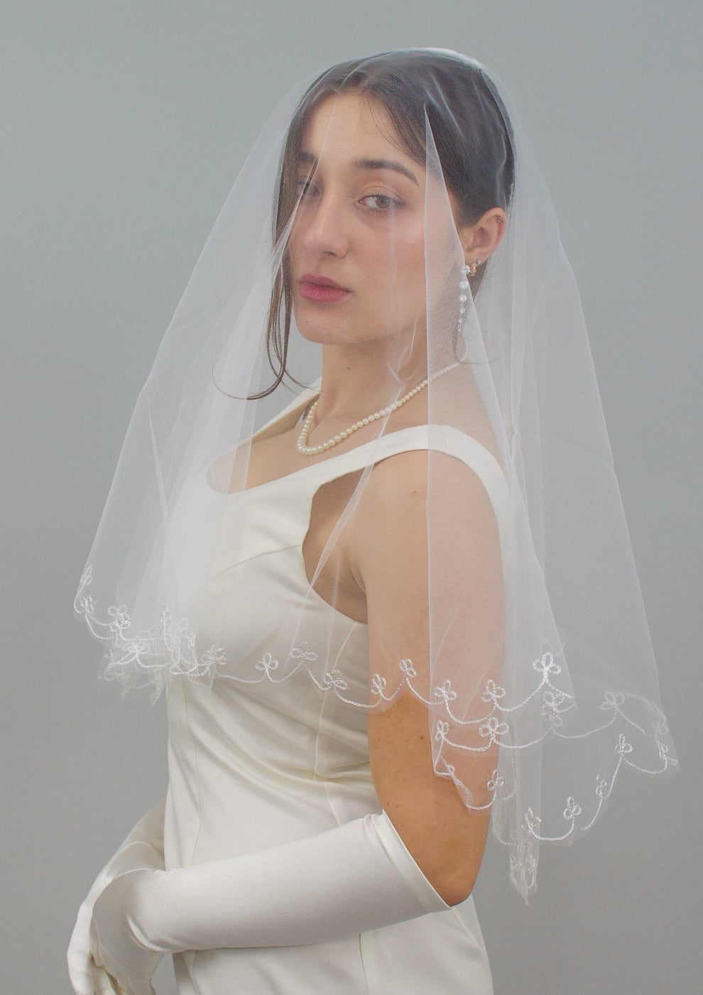 Rowan White Veil – ShopJemme