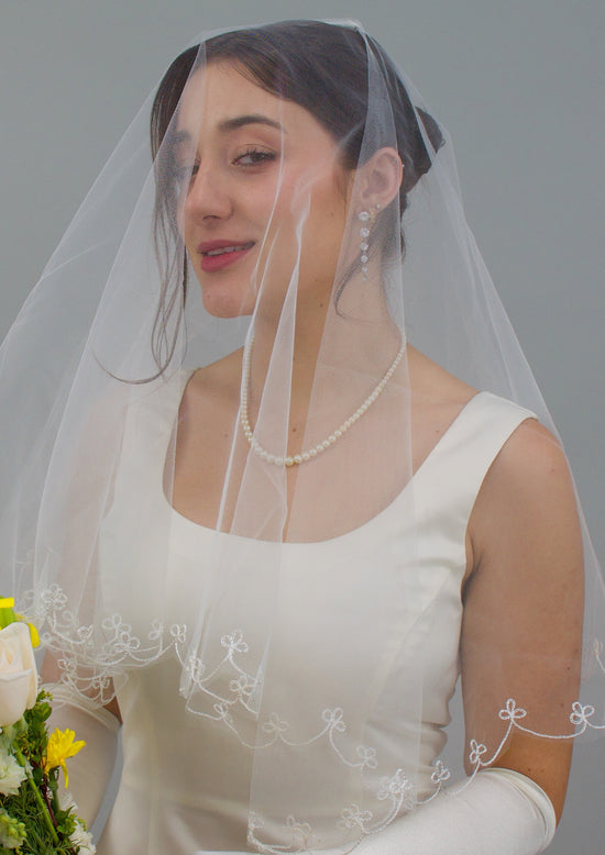 Rowan White Veil – ShopJemme