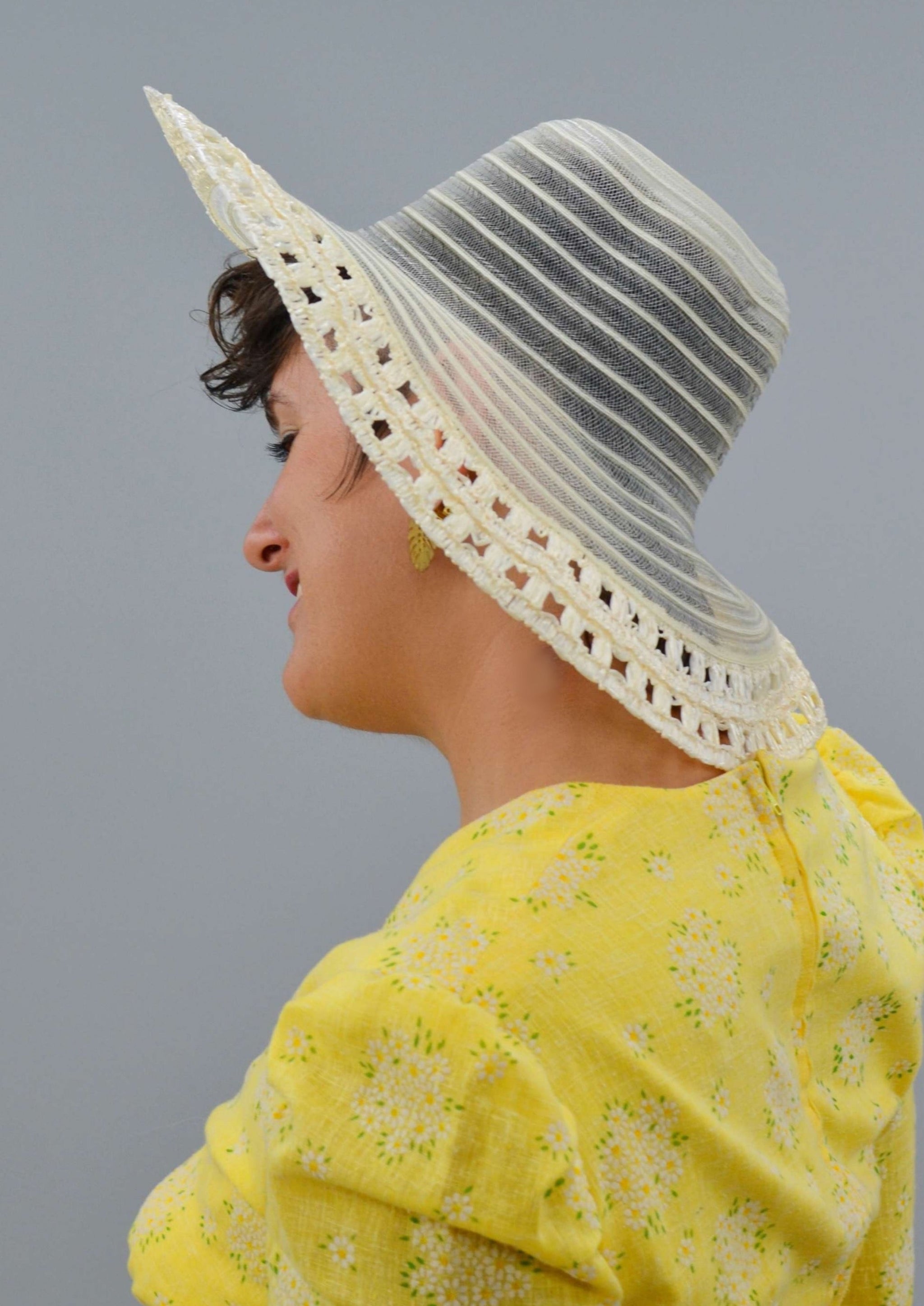 Wren Sheer Large Wicker Trim Hat, Multiple Colors – ShopJemme